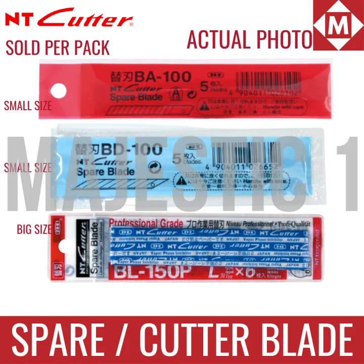 NT Cutter Japan Spare Blade BA-100 BD-100 BL-150P | Lazada PH