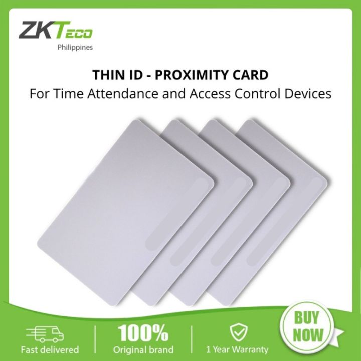ZKTECO ID Card Biometrics Fingerprint Time Attendance Machine ID Thin ...