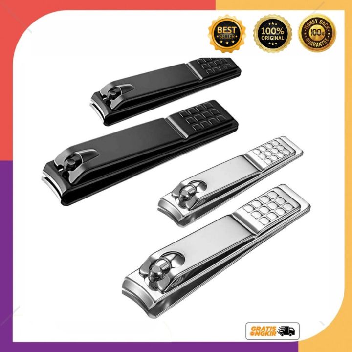 Gunting Kuku Besar Jumbo Stainless Steel Hitam | Lazada Indonesia