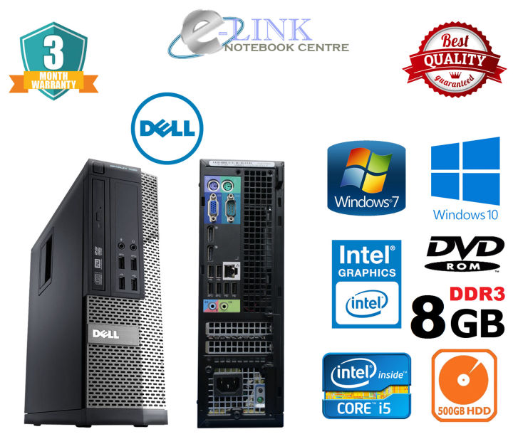 (Dell i3 i5 2rd or 4th Generation Full Set PC Refurbished ) DELL OPTIPLEX 7010 /7020/3010/3020 ...
