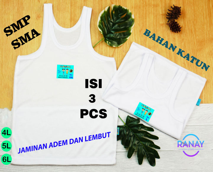 ISI 3 PCS SINGLET ANAK KUNAKA USIA SD SMP SMA PUTIH | KAOS DALEM ANAK ... ISI 3 PCS SINGLET ANAK KUNAKA USIA SD SMP SMA PUTIH | KAOS DALEM ANAK ...