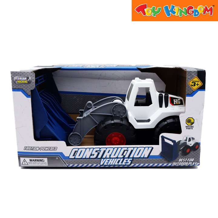Dream Machine Friction Powered Construction Blue Front Loader | Lazada PH