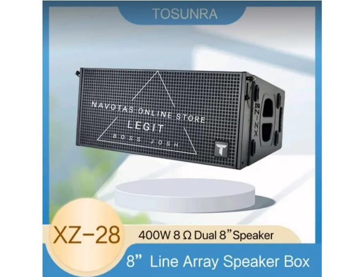 TOSUNRA XZ-28 LINE ARRAY SPEAKER BOX 400W 8Ω | Lazada PH