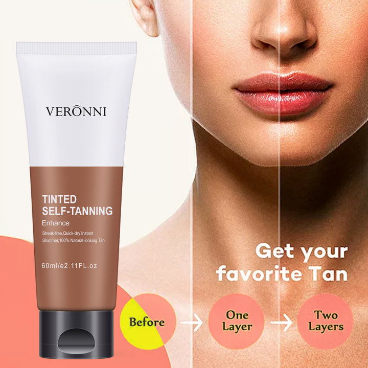 60ml Summer Color Self Tanning Lotion/Sunless Tanning Cream Face Body ...