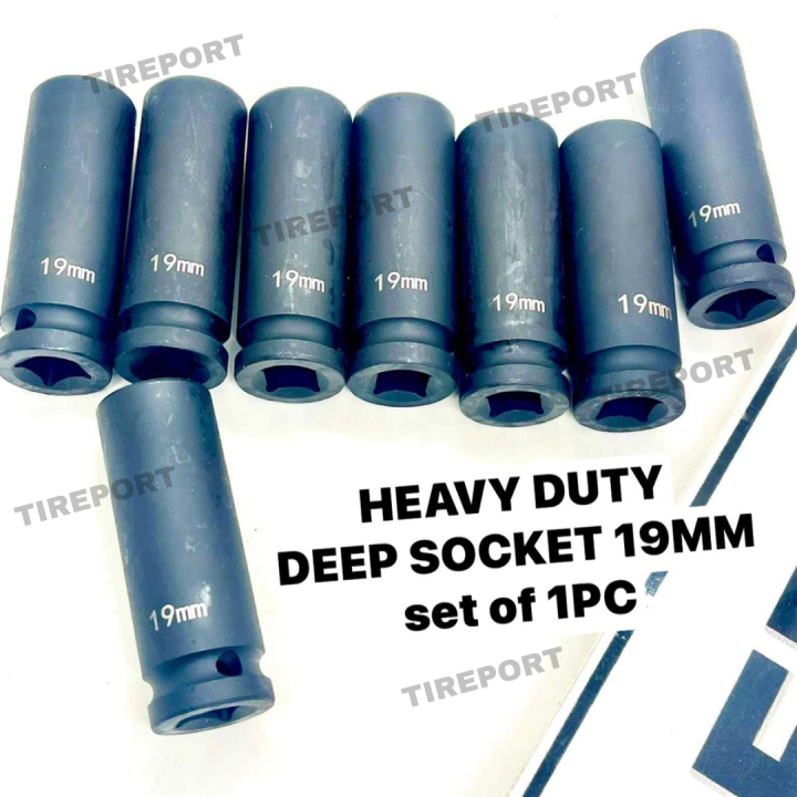 HEAVY DUTY 19mm Deep Socket Set of 1pc | Lazada PH