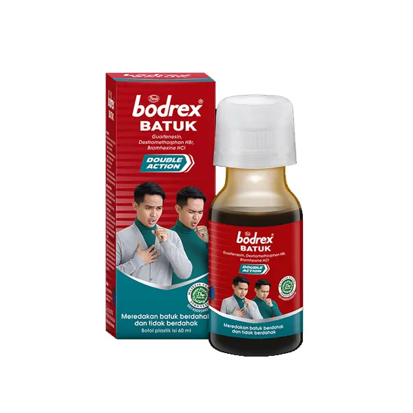 Bodrex Batuk Double Action Botol 60 ml - Sirup Obat Batuk Pilek ...