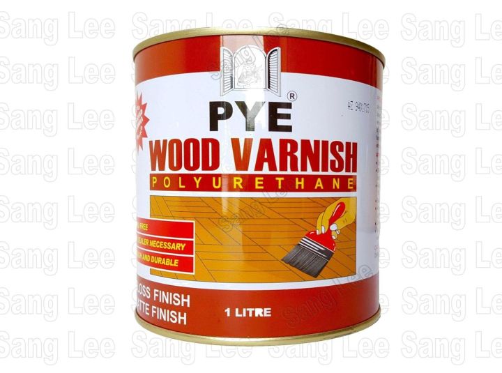 PYE wood and parquet varnish transparent 1 Liter OR 250ML wood ...