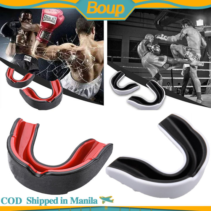 Sport Mouth Guard Kids Youth Adult Protector Tooth Brace Protection ...