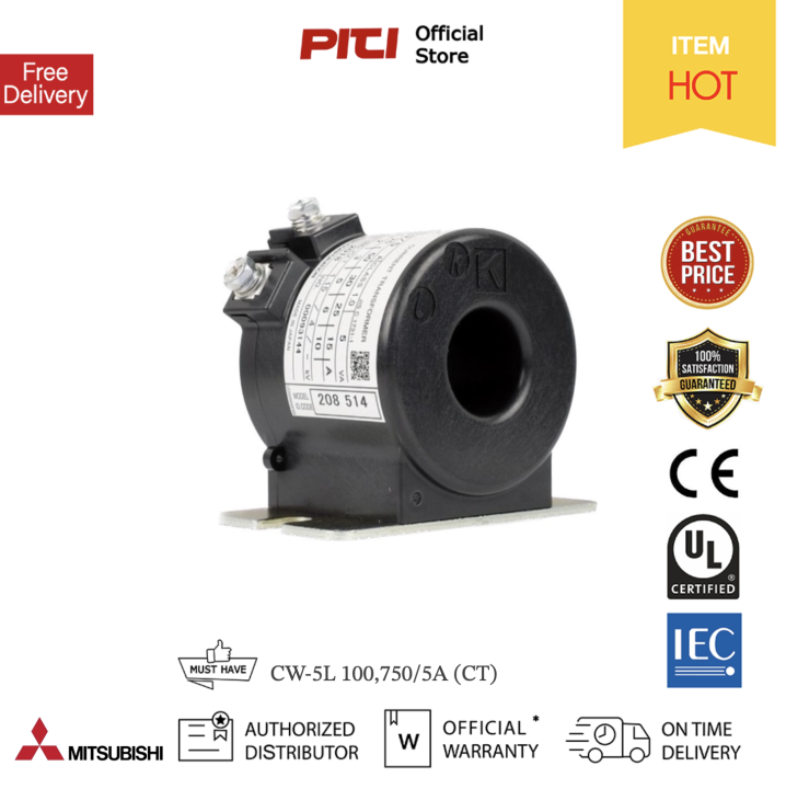 【PRO】 MITSUBISHI CW-5L 100,750/5A CURRENT TRANSFORMER (CT) | Lazada.co.th