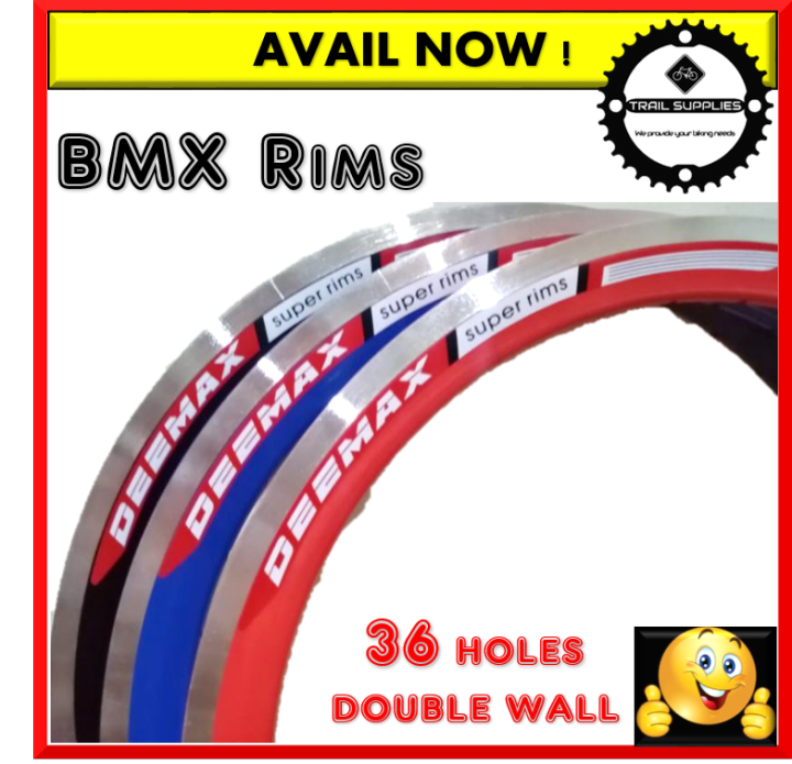 Bmx Rims 20er/Double Wall/36holes/Heavy Duty/Deemax/Bike Parts/bike ...