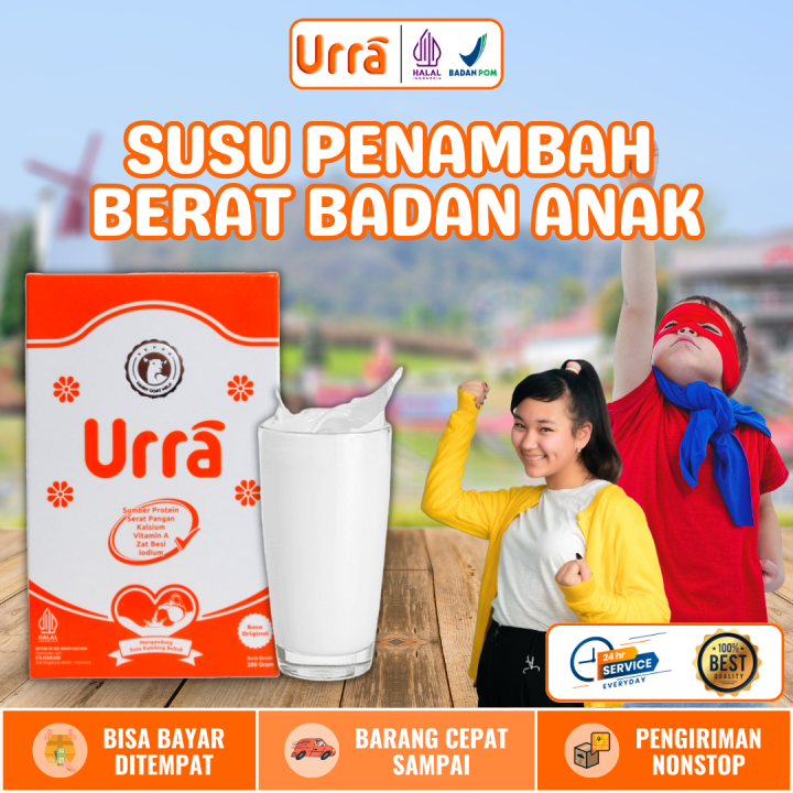 ORIGINAL Susu Urra Membantu Menaikan Berat Badan Anak | Lazada Indonesia