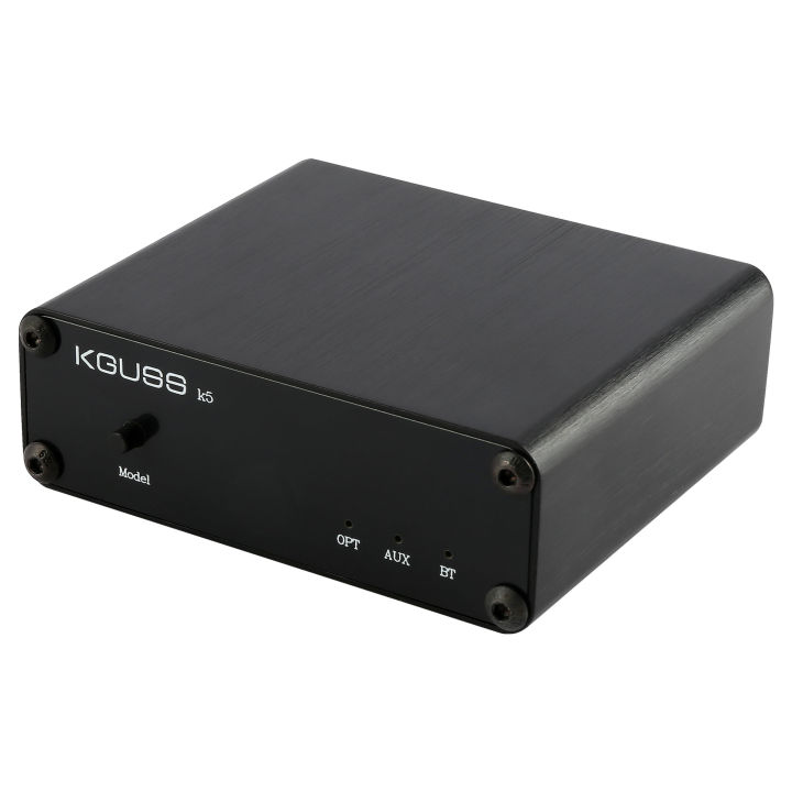 KGUSS K5 Bluetooth Audio receiver Bluetooth AUX Fiber three input ...