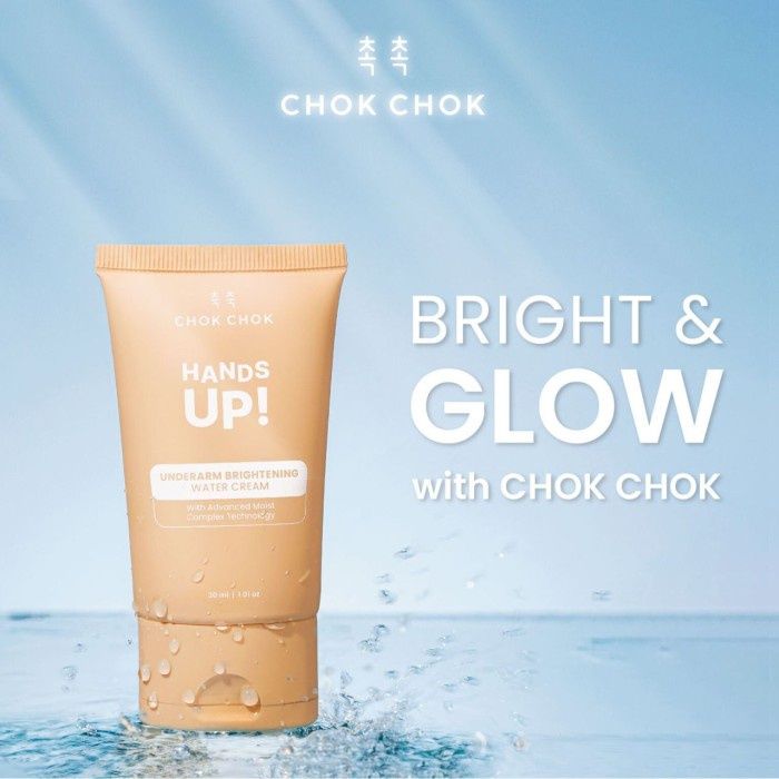 Chok Chok Underarm Brightening Water Cream Pemutih Ketiak, Hands Up ...