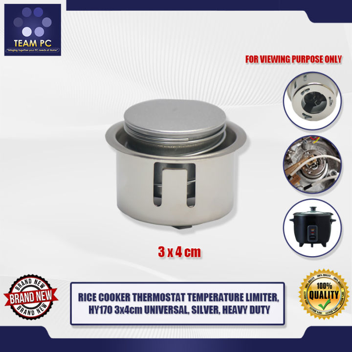 TEAM PC RICE COOKER THERMOSTAT TEMPERATURE LIMITER, HY170 3x4cm ...