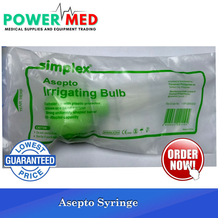 ASEPTO SYRINGE PER PIECE (SIMPLEX BRAND) | Lazada PH