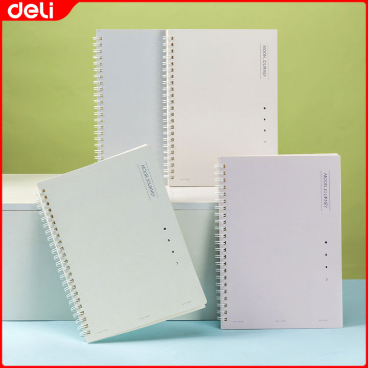 Deli EN062 A5 spiral notebook 60 sheets (light adjustment) 1pc | Lazada PH