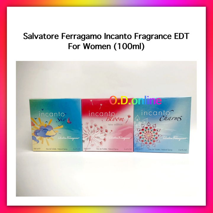 Salvatore Ferragamo Incanto Fragrance EDT for Women (100ml) | Lazada ...