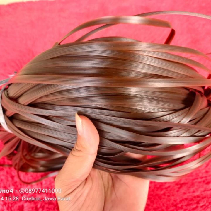 bahan rotan sintetis harga perkilo tali kokedama anyaman rotan sintetis ...