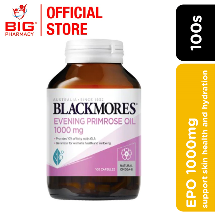 Blackmores EPO Evening Primrose Oil 1000MG 100S | Lazada