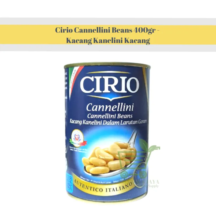 Cirio Cannellini Beans 400gr - Kacang Kanelini Kaleng | Lazada Indonesia