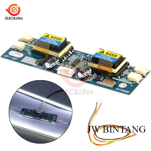 Sparepart Elektronika Inverter Backlight LCD CCFL 4 Lampu layar Monitor TV IC mosfet dan ...