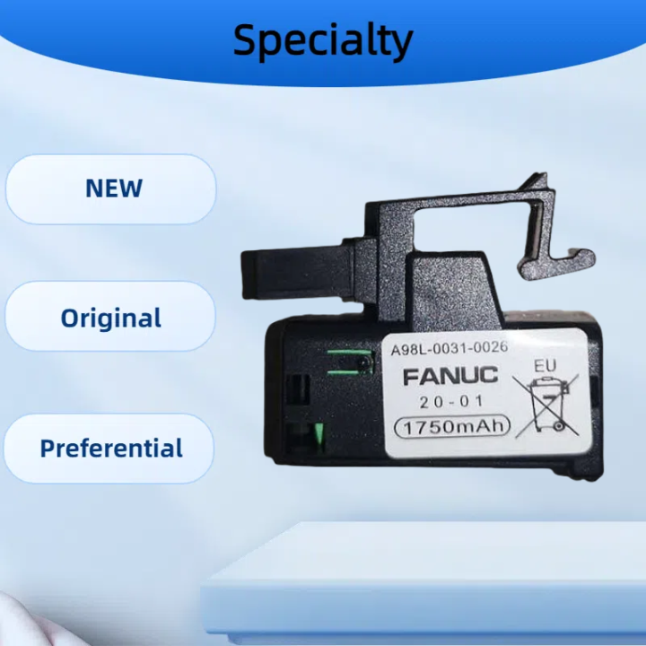 Original FANUC Fanuc System 3V Lithium Battery A98L-0031-0026 CNC ...