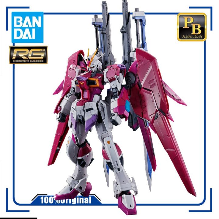 BANDAI PB Limit RG 1/144 ZGMF-X56S Destiny Impulse Gundam SEED Assembly ...