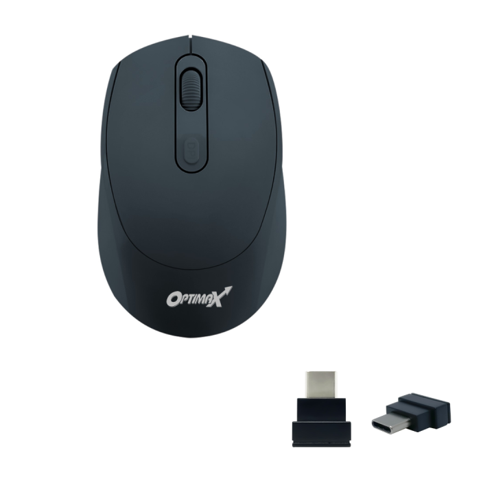 Optimax USB Type C 2.4Ghz Wireless Optical Mouse for Laptop PCs | Lazada PH