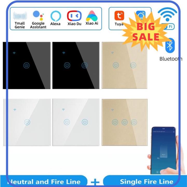 ⭐ [100% ORIGINAL] ⭐ Tuya Smart Switch WiFi Touch Sensor wall Switch ...