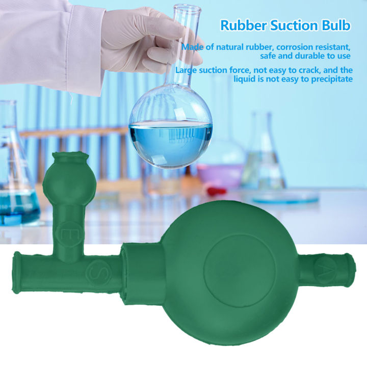 Rubber Suction Bulb Lab Rubber Suction Bulb Safe Pressure Quantitative ...