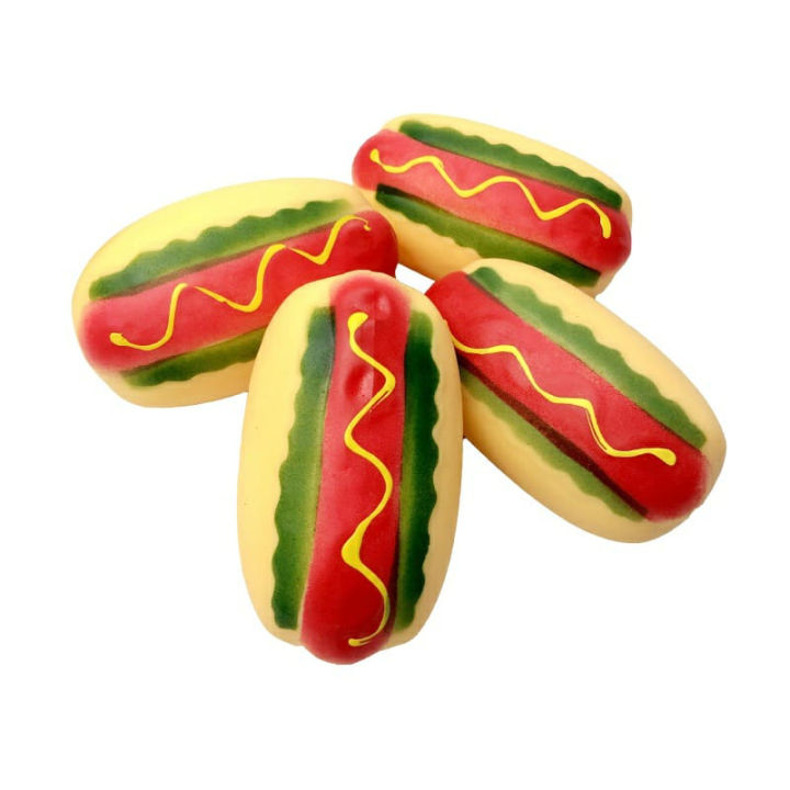 🌻𝐑𝐄𝐀𝐃𝐘-𝐒𝐓𝐎𝐂𝐊🌻 STRESS RELIEVE SQUEEZING HOT DOG TOY /- SQUISHY HOT DOG ...