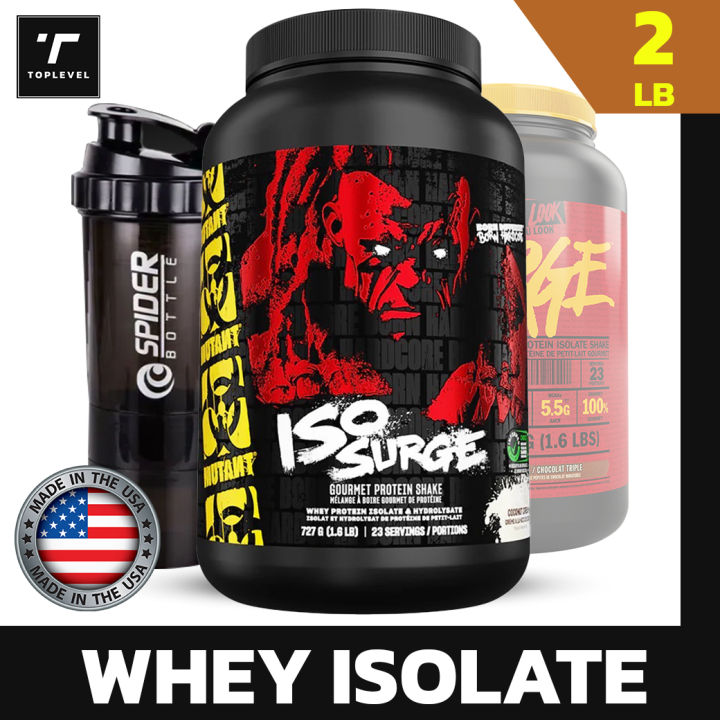 MUTANT ISO SURGE 100% Premium Whey Protein Isolate - 1.6 Lbs พรีเมียม ...