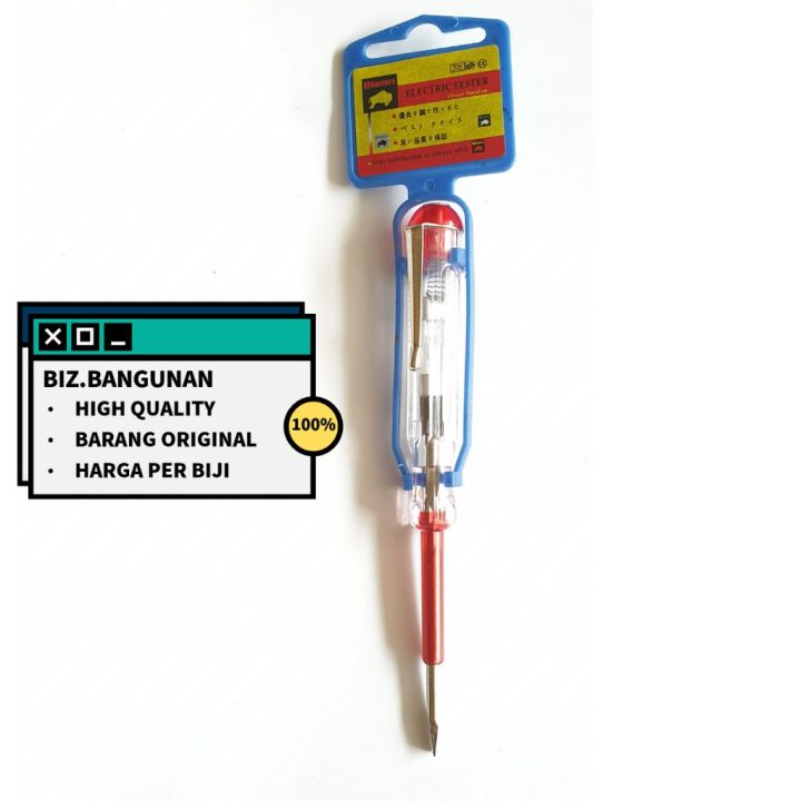 OBENG TESPEN BISON - TEST PEN SCREWDRIVER AC LISTRIK | Lazada Indonesia