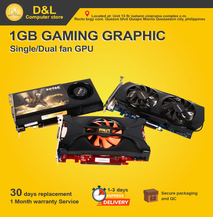 1GB GAMING GRAPHIC [REFURBISHED] | Lazada PH