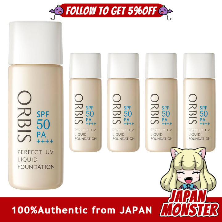 [5Colors] Orbis Perfect UV Liquid Foundation 30mL SPF50 PA++++ 30ml x 1 Japan | Lazada Singapore