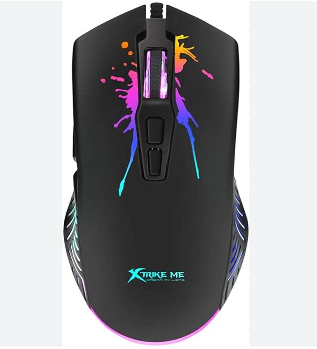 Xtrike Me Gaming Mouse (เมาส์เกมมิ่ง) รุ่น GM-215 ,RGB Backlight ...