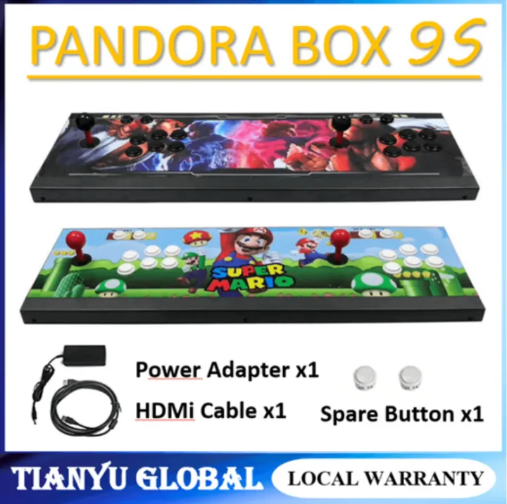 【SG READY STOCK】 ! Pandora 9S Arcade Game Console Christmas Design ...