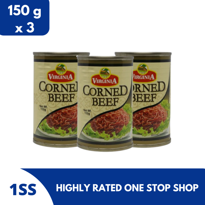 Virginia Corned Beef, 150g set of 3 | Lazada PH