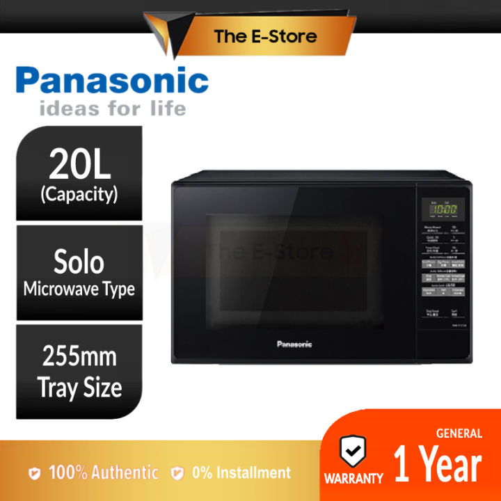 Panasonic NN-ST25JB 20L Straight Microwave Oven | NN-ST25JBMPQ (Solo ...