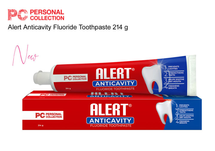 Personal Collection Alert Anticavity Fluoride Toothpaste 214g | Lazada PH