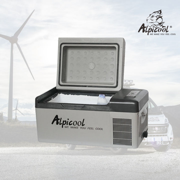 TentangOutdoor Kulkas Portable Alpicool C15 15L Freezer Mobil Campervan ...