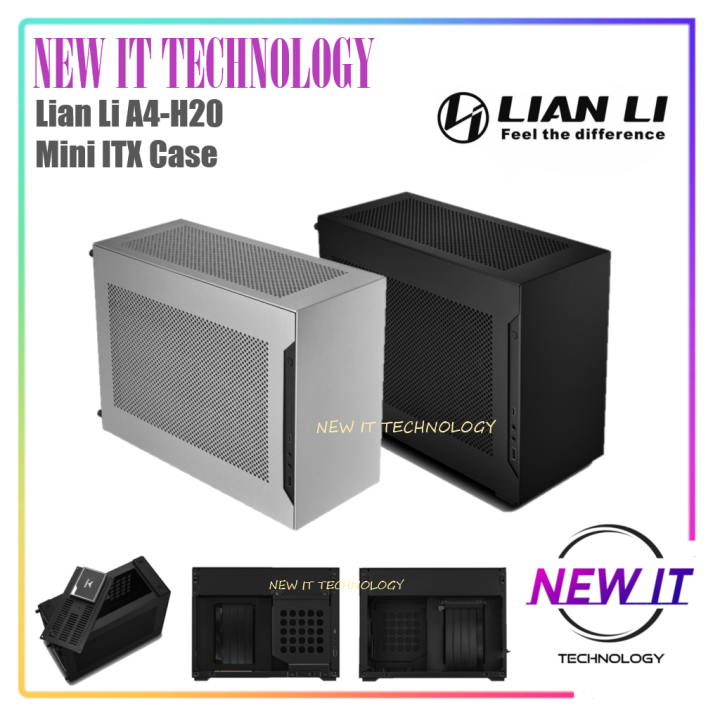 LIAN LI A4-H20 A4-H2O SPCC / Aluminum Mini-ITX Computer Case Casing ...