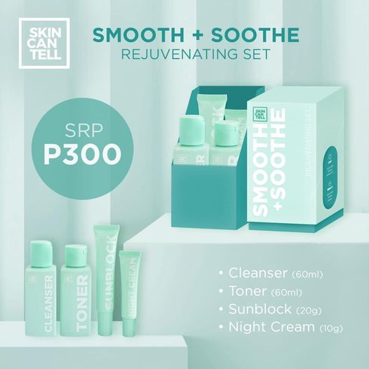 Skin Can Tell Smooth and Soothe Rejuvenating Set | Lazada PH