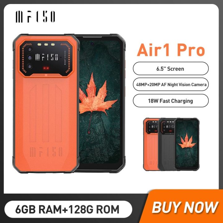 IIIF150 Air1 Pro Rugged Phone IP68/IP69K 6.5"FHD+ Display 6+128GB 48MP ...