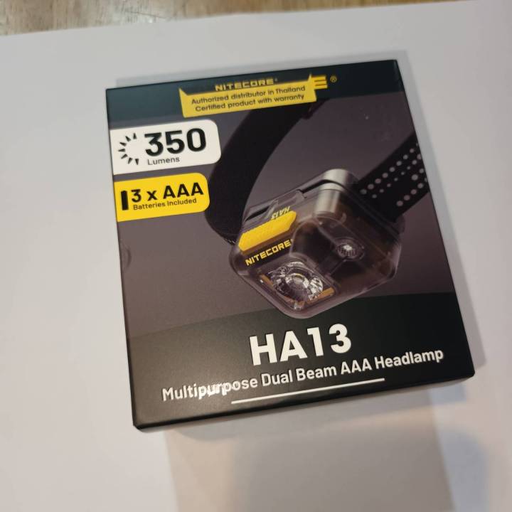 NITECORE HA13 ไฟฉายคาดหัว by #ไรท์สาระกับครูแว่น #Tec40store | Lazada.co.th