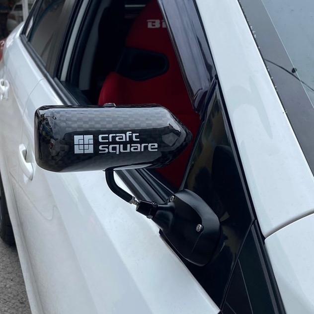 กระจกCraft Square Carbon ทรงGT | Lazada.co.th