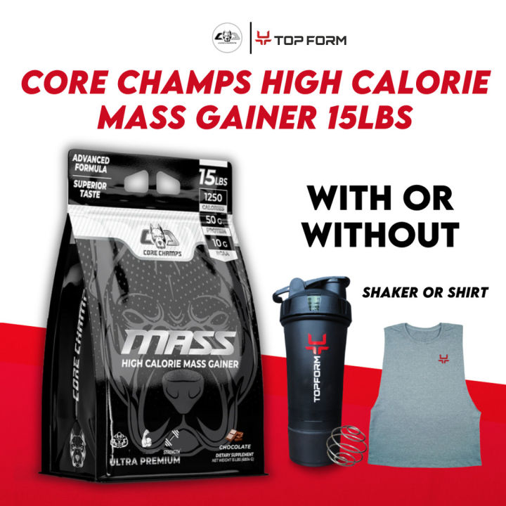 Core Champs High Calorie Mass Gainer 15lbs | Lazada PH
