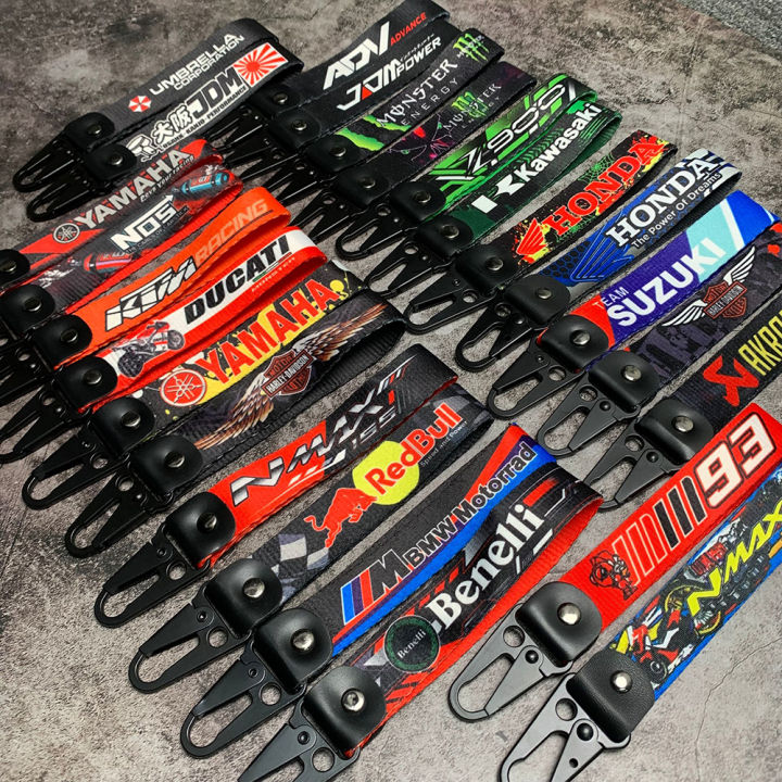 Car KeyChain Durable Key Strap Motorcycle Keyring Phone Lanyard For ...