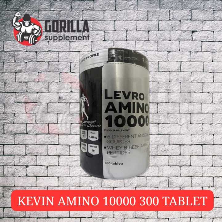 Kevin Levrone Signature Amino 10000 300 Tablet Tabs Protein Fitness ...