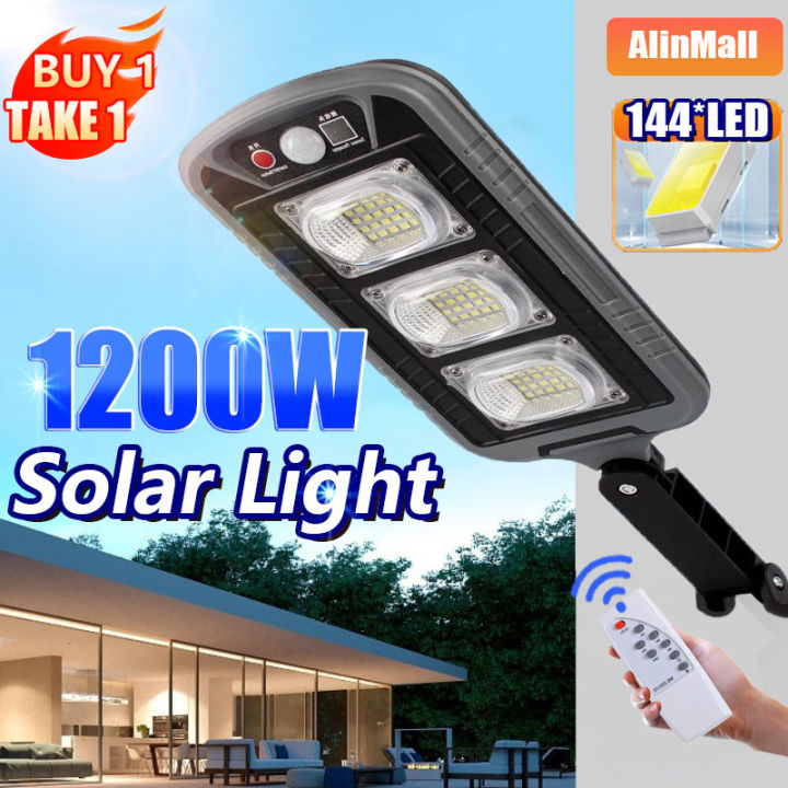 Solar Light Outdoor Waterproof Led 1200W 600W Solar Street Light ...